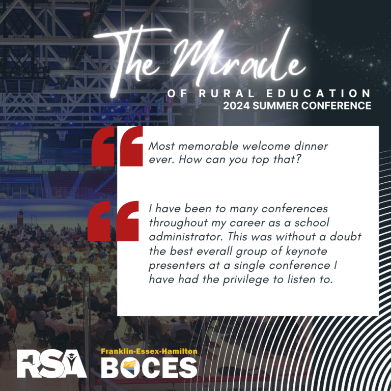 2024 Summer Conference Recap – Rural Schools Association of New York